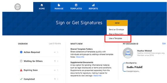 DocuSign Forms